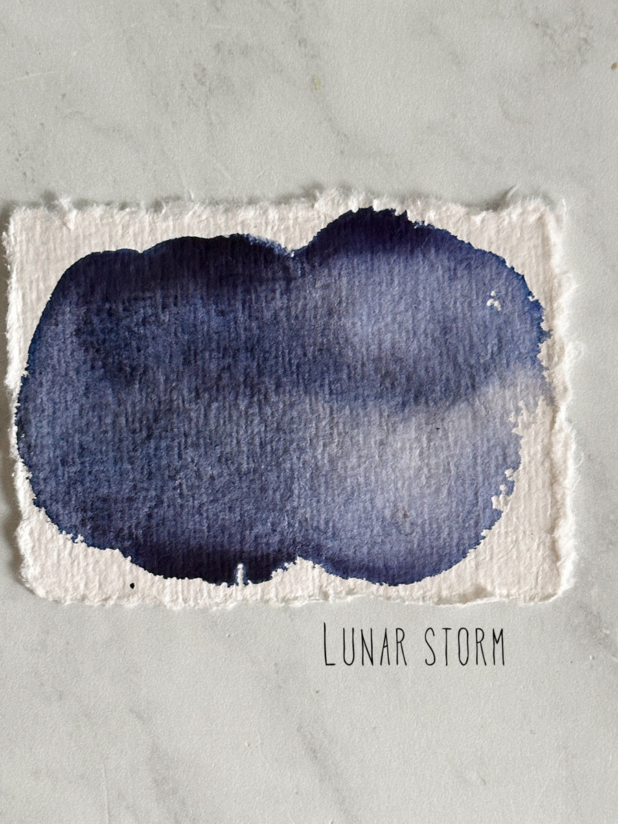Lunar storm – 31PurpleFish Watercolors