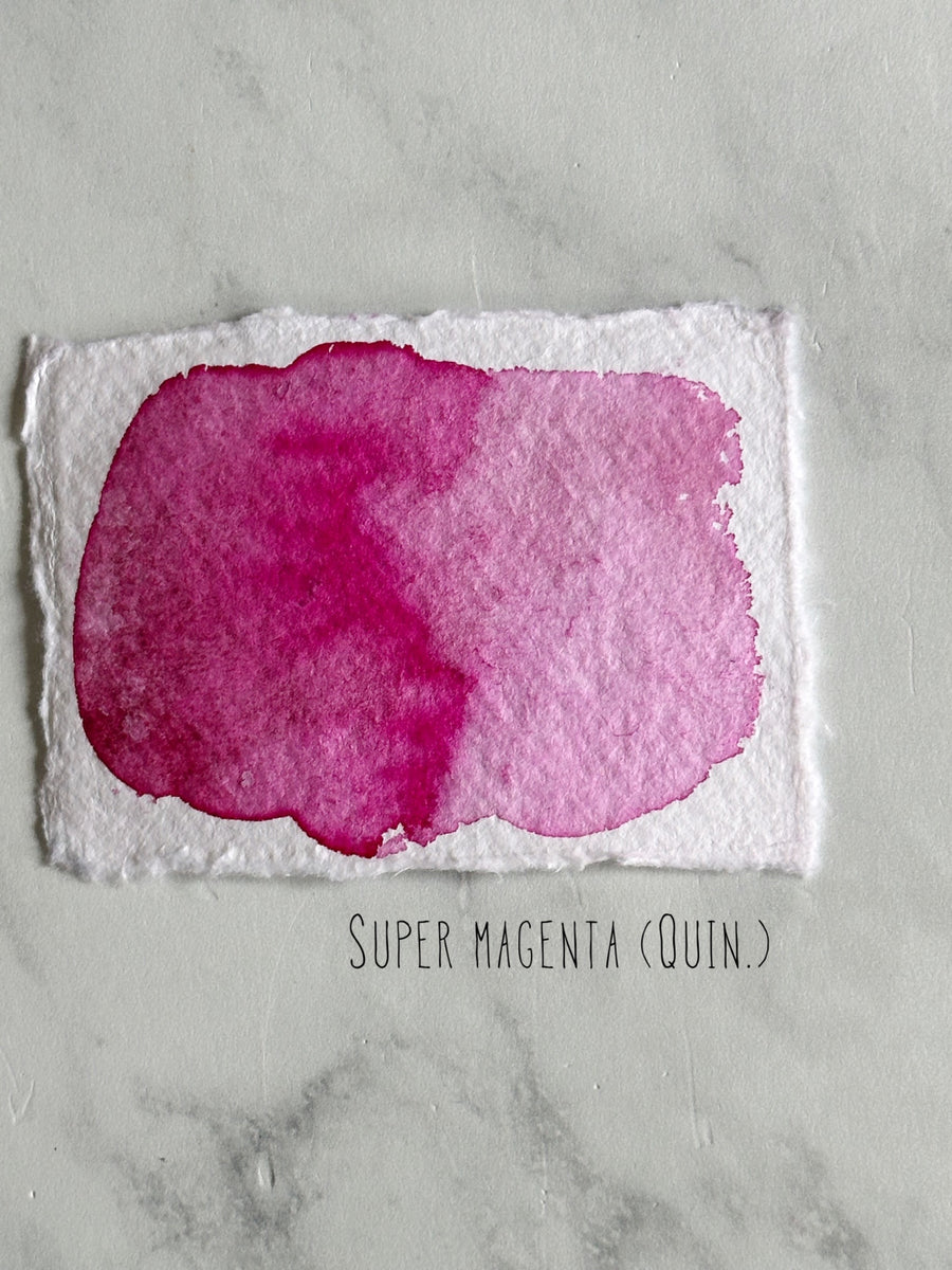 Super Magenta (Quinacridone) – 31PurpleFish Watercolors