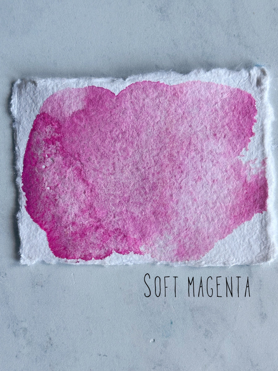 Soft Magenta – 31PurpleFish Watercolors