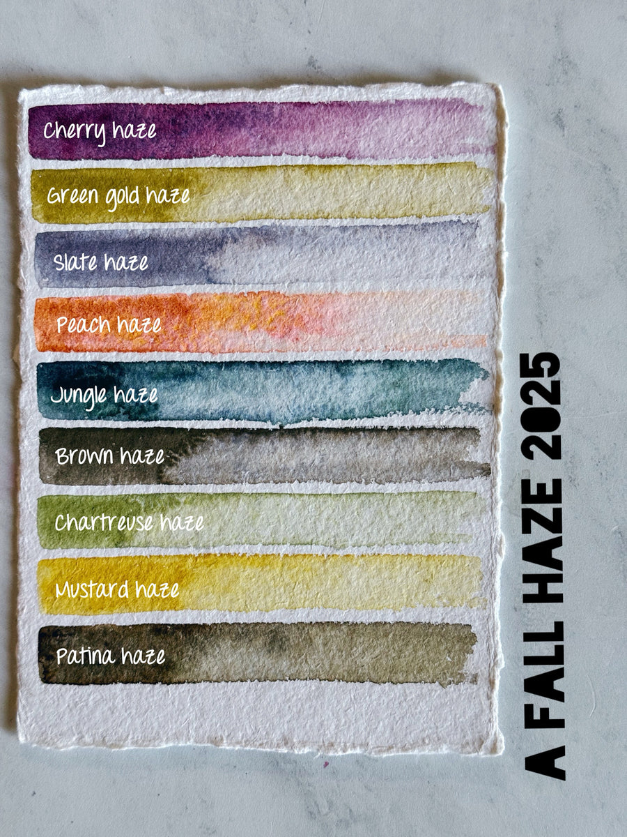 Fall Haze 2025 PREORDER – 31PurpleFish Watercolors