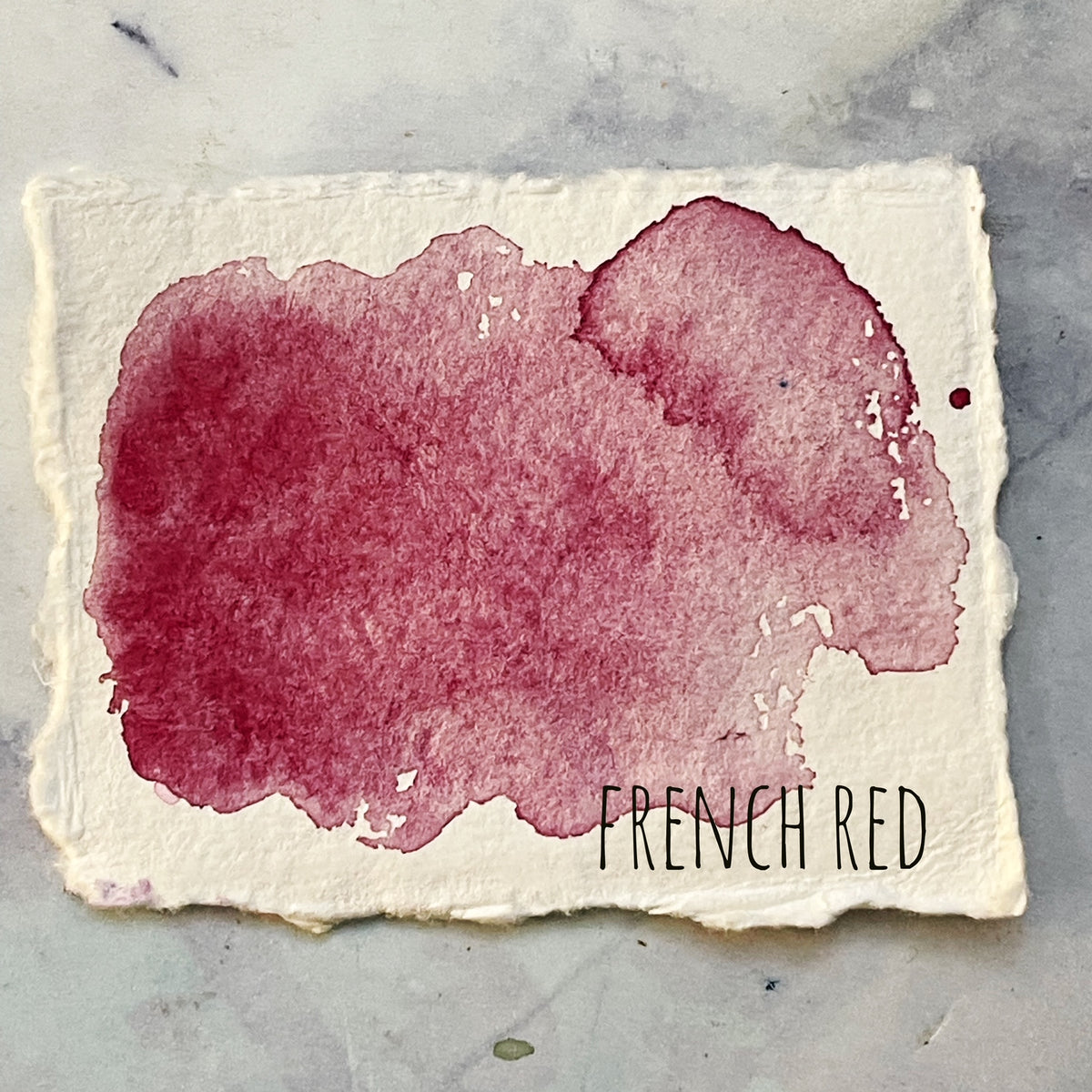French Red – 31PurpleFish Watercolors